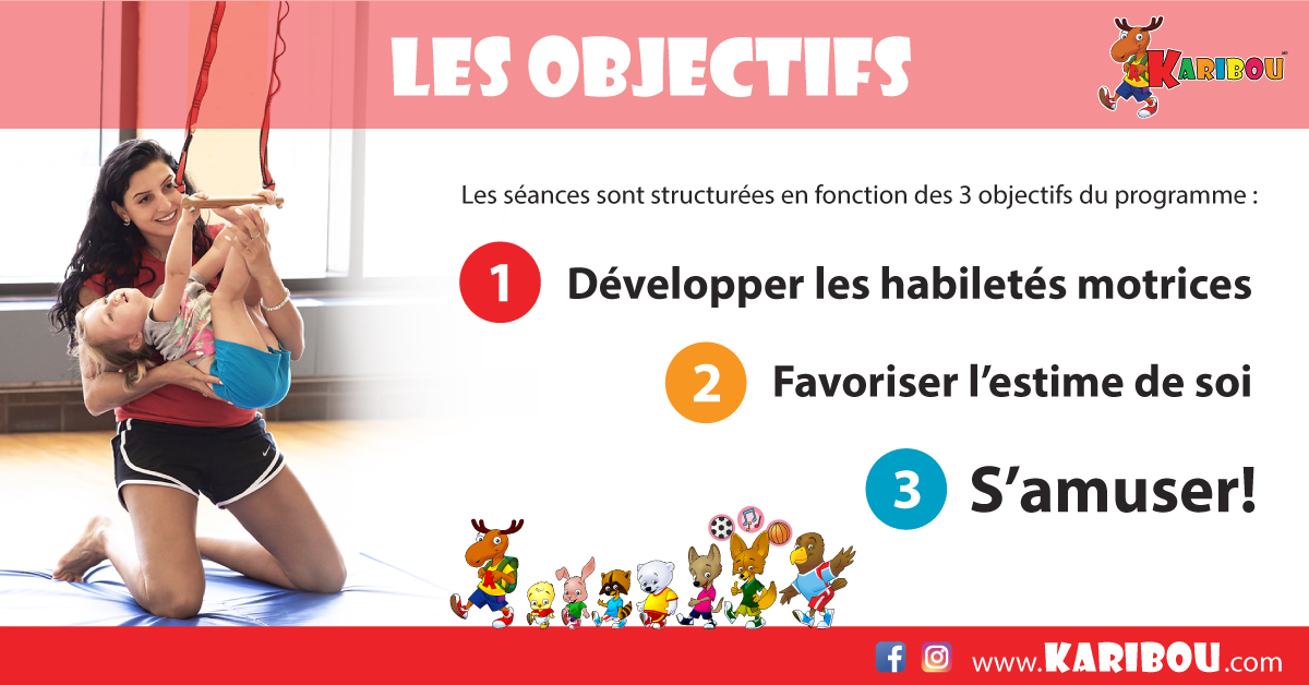Programme Karibou | Activités pour enfants de 1 à 5 ans | Espace des fournisseurs officiels